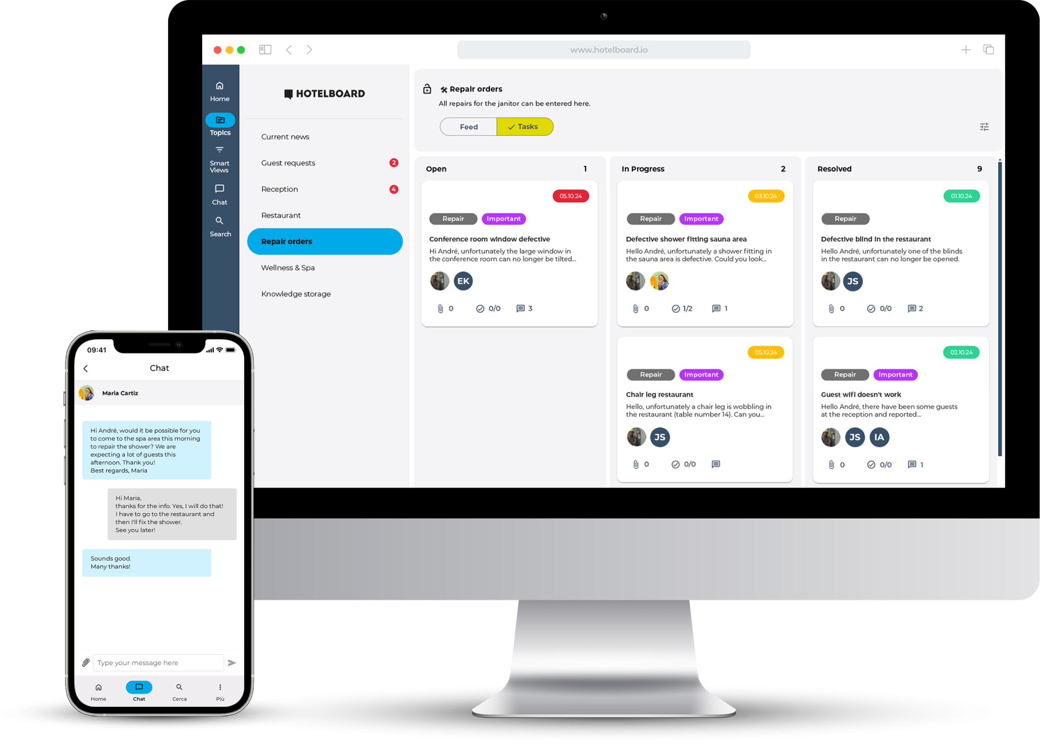 Digital Guest Directory | Hotelcore